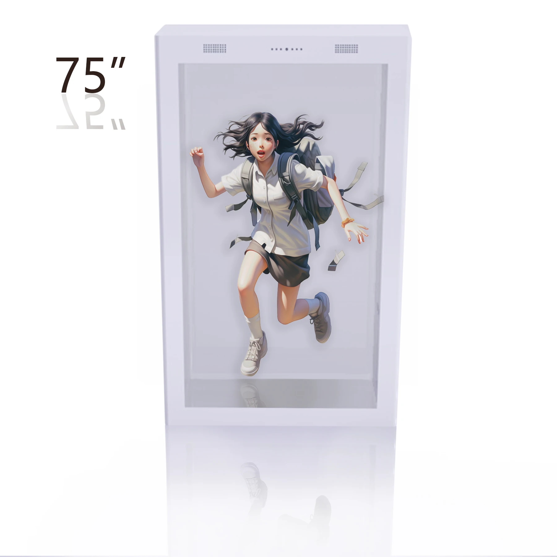 Transparent LCD Displays - Hologram Effect Showcases