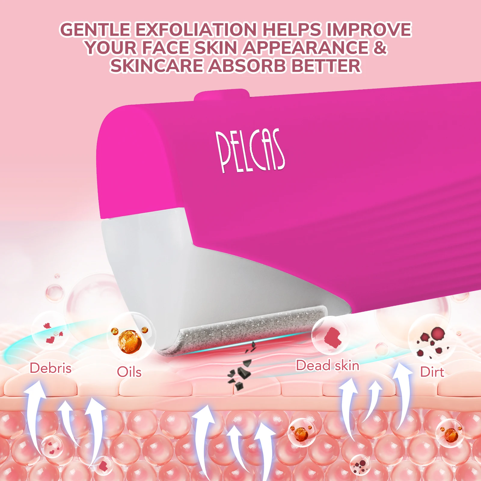 Professional Foldable Face Hair Remover - Exfoliation Tool