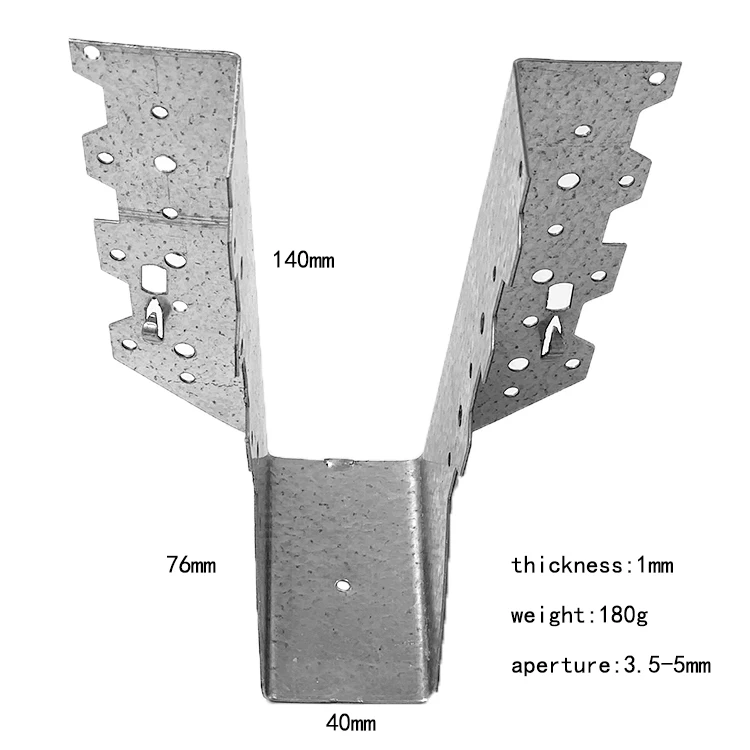 Galvanized Steel Floor Angled Joist Hangers For Wood Beams - Buy Mount ...