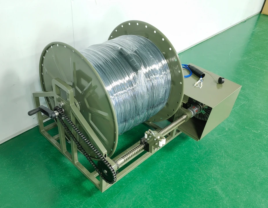 Portable Electric Motor Cable Reel with Power Supply