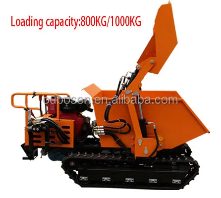 Small Hydraulic Carrier Crawler Dumper Self Loading Mini Dumper - Buy ...