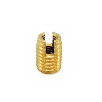 302 Slotted Brass Material Ensat Thread Insert - Buy Ensat Thread ...