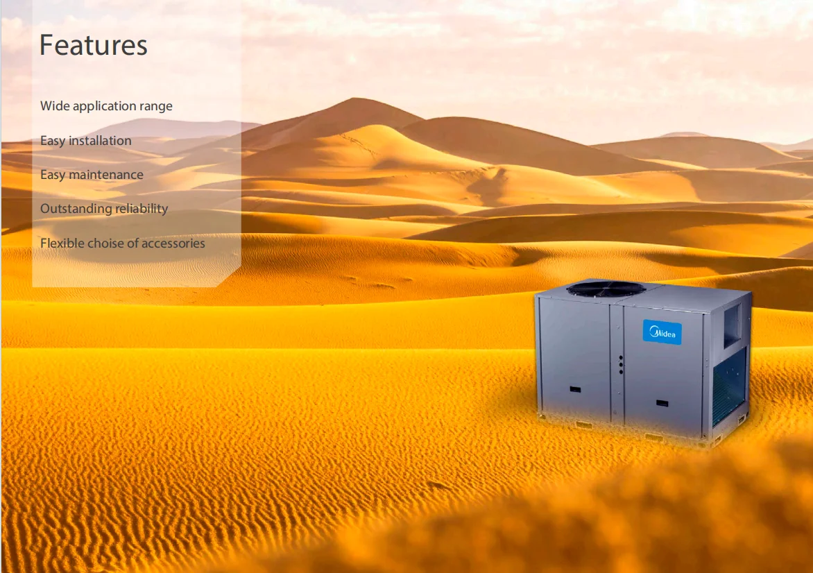 Midea Rooftop Package Complex Building Air Cooling Unit