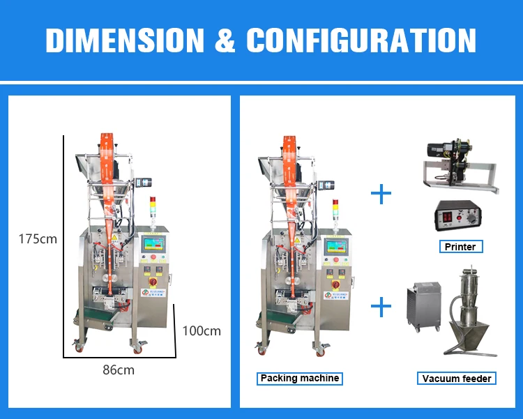 Packing Multifunctional Fully Automatic Filling Packaging Machine for ...