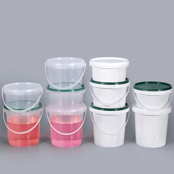 12oz 25oz Takeaway Juice Fruit Milk Boba Tea Plastic Pp Buckets With ...