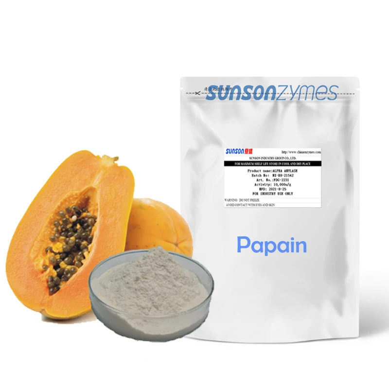 High Activity 100000u/g Papain Enzyme Powder - Natural Meat Tenderizer ...