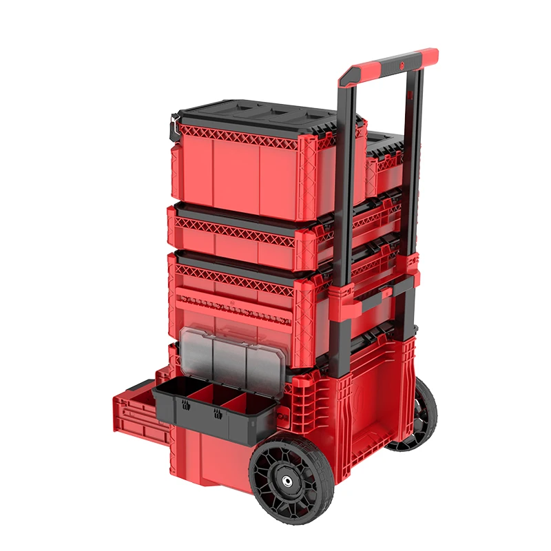 YW-035 Stackable Storage Toolbox - Durable & Versatile