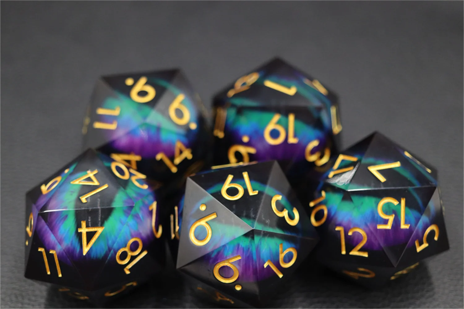 50mm Dice - D20 Jumbo Single Die for RPG and Board Games