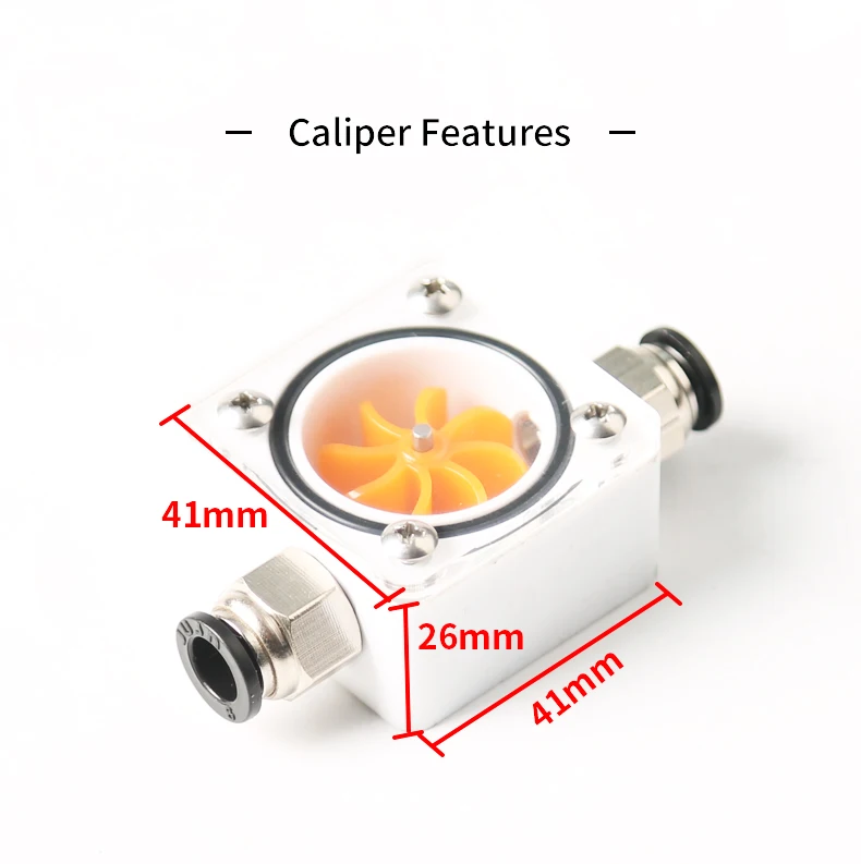 Spindle Motor Water Flow Indicator Observation Meter Anti-burning ...