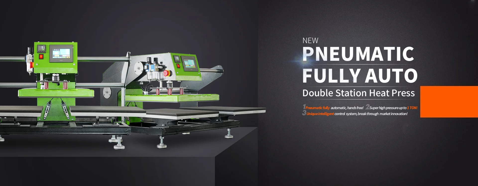 Double-station Fully Automatic Pneumatic Presser Machine