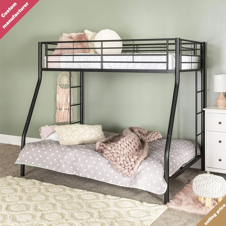 Bedroom Modern Adjustable Simple Style Heavy Duty Steel Metal Loft Bed ...