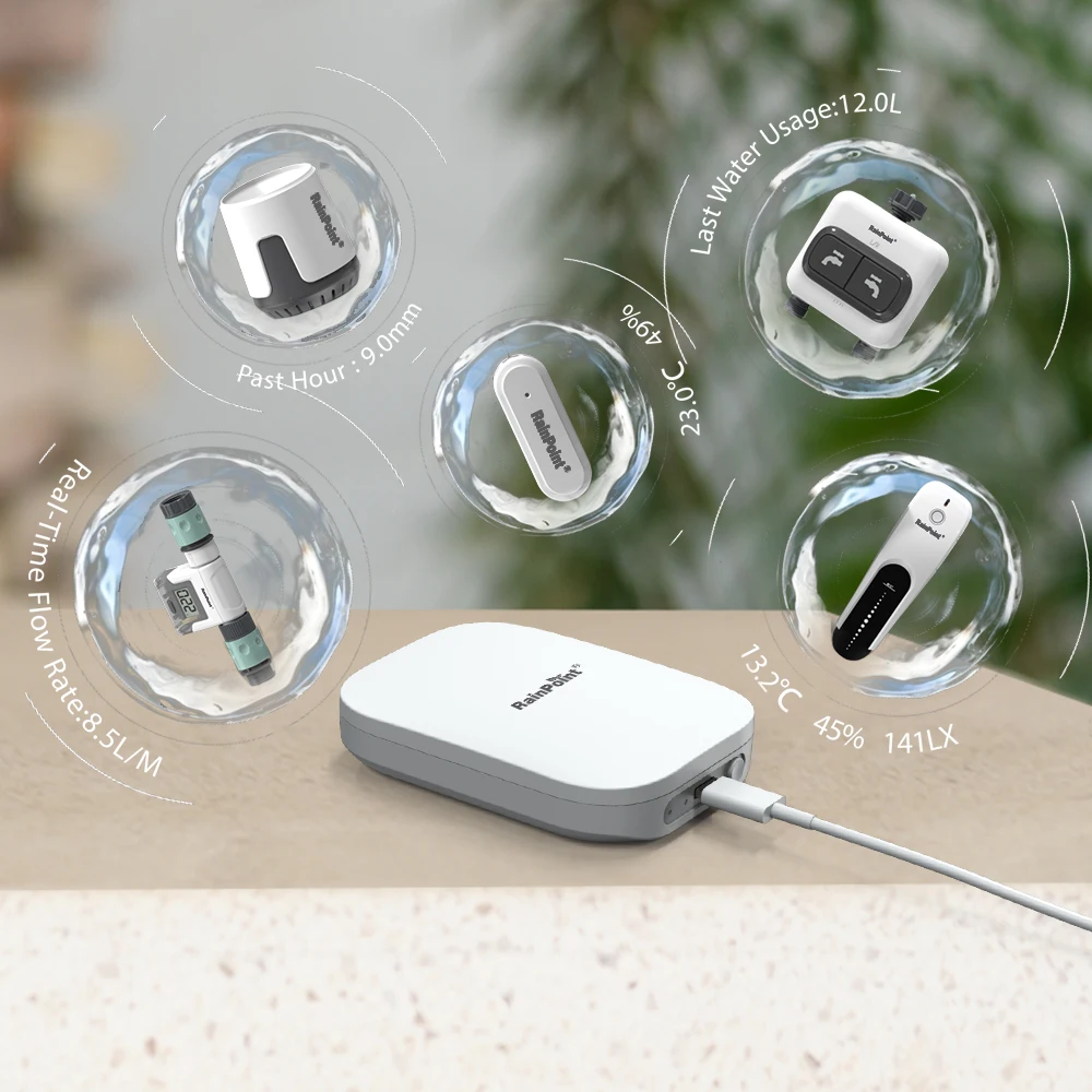 New Rainpoint wifi mini box gateway can connect with different devices ...