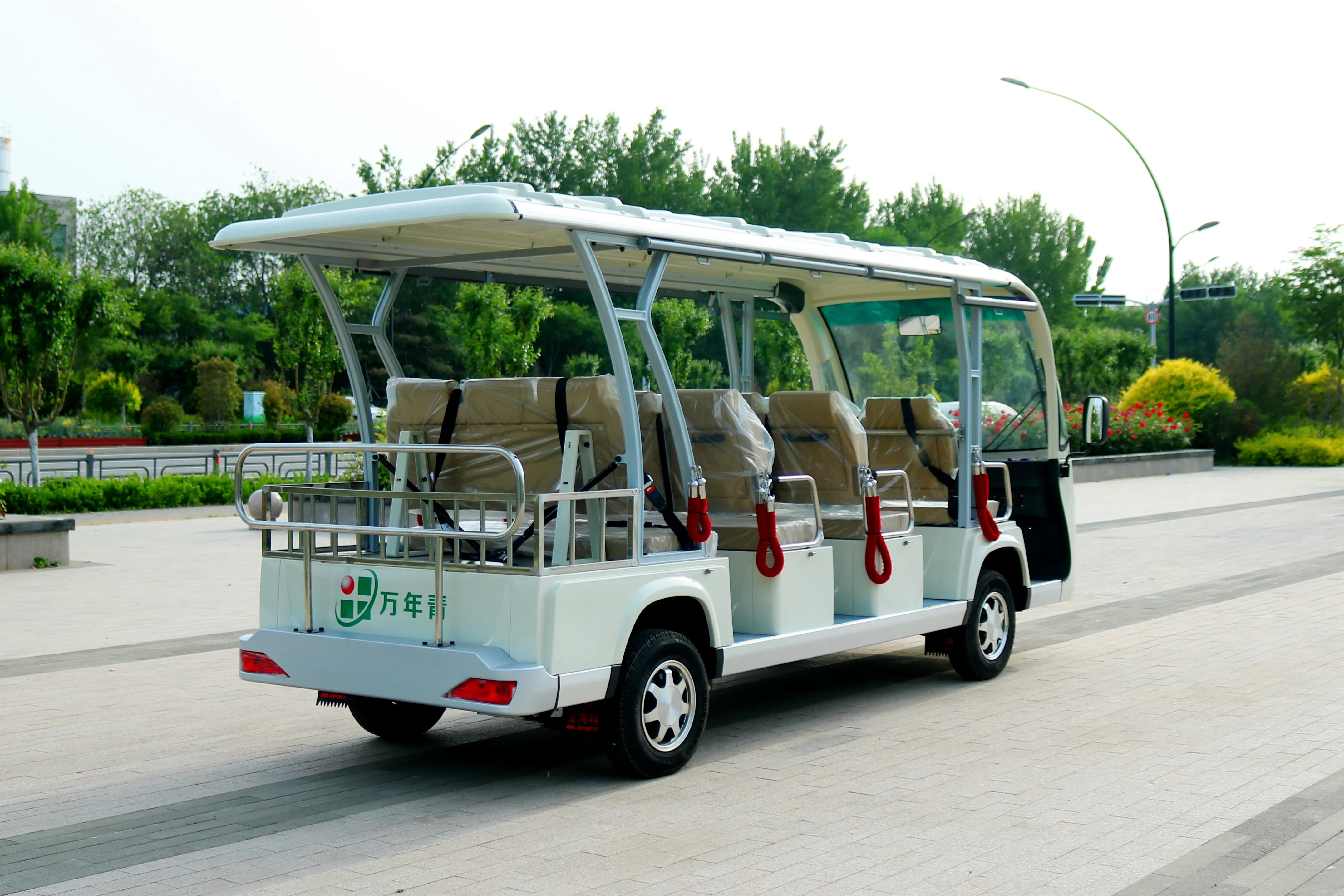 14-seater Tourist Electric Shuttle Bus Chinese Made Mini Sightseeing ...