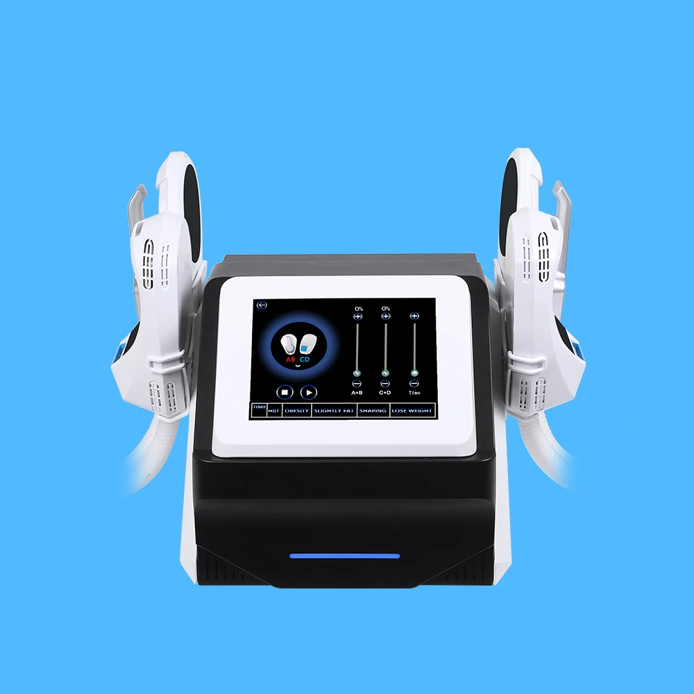 2023 Emsculpting Machine 4 Handles Ems Slimming Tesla Muscle Building ...