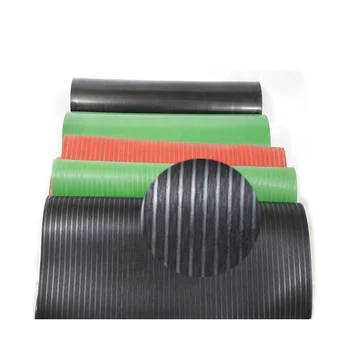 High Quality Dielectric Mat Saftey Insulated Rubber Floor Roll Matting ...