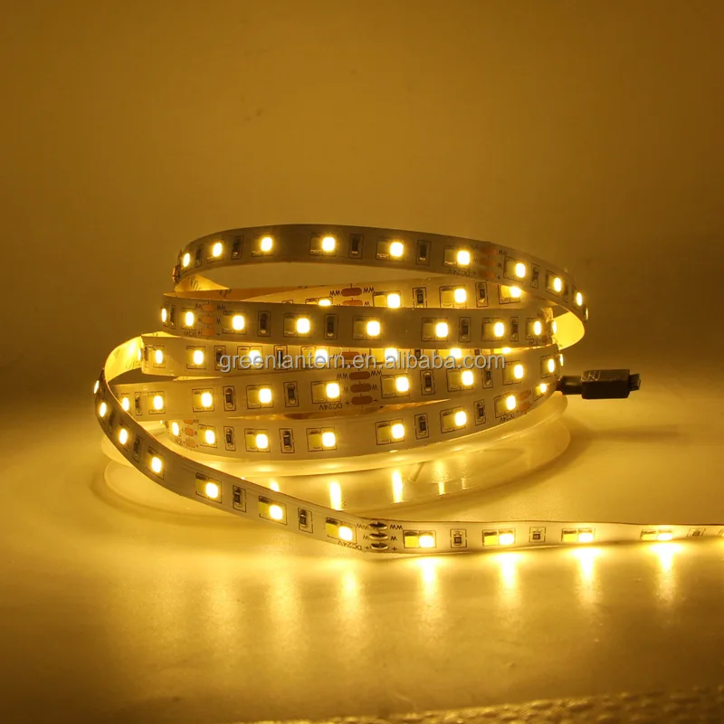 24v 2835 Dual Color Cct Tunable White Light Strip 120led/m Adjustable ...