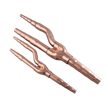 Y Branch Joint Copper Pipe For Vrf Gree Air Conditioning - Buy Y Branch ...