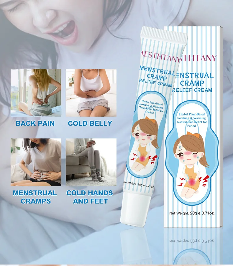 Fast and Effective Safe All Natural Menstrual Cramp Pain Relief Cream ...
