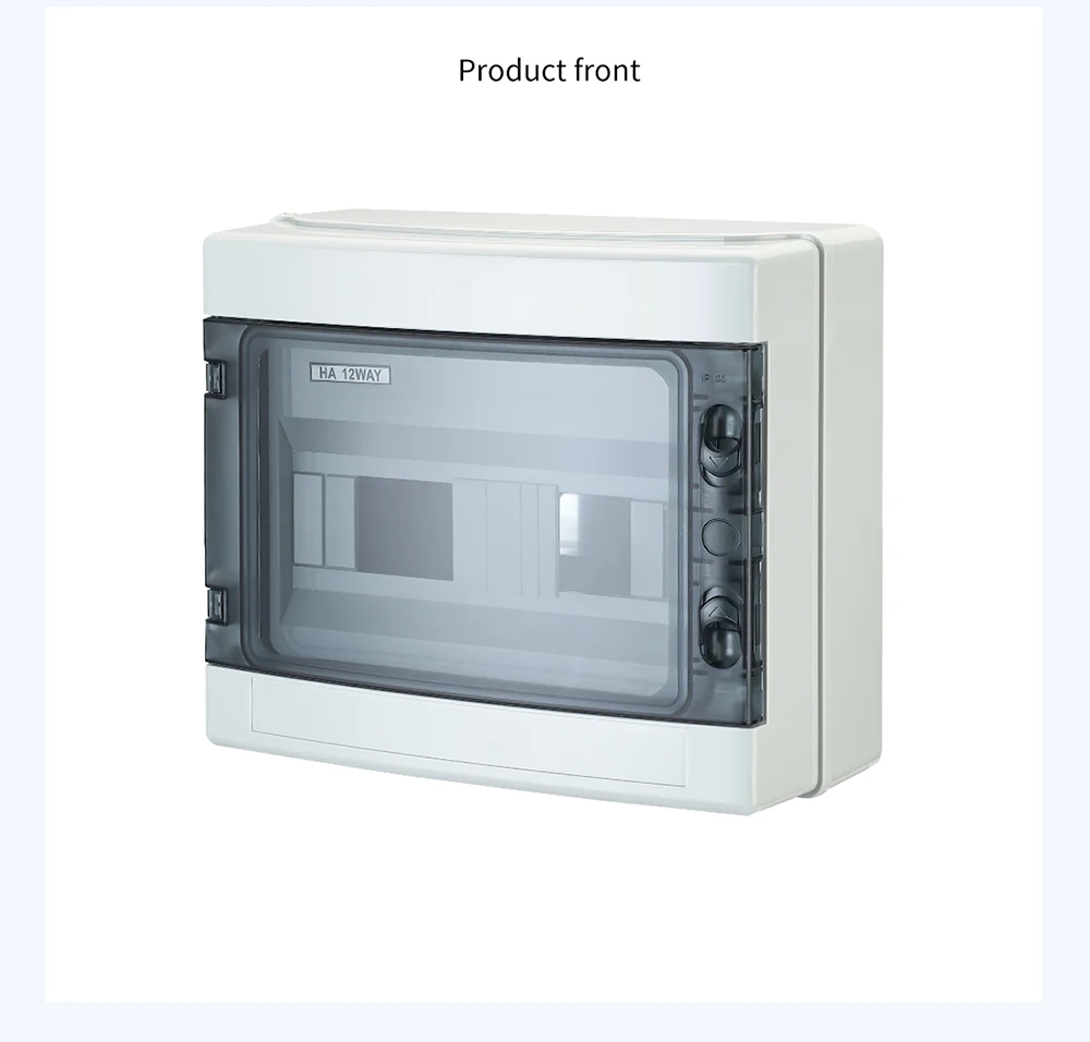12 Way Ha Waterproof Surface Distribution Box Electrical Plastic ...