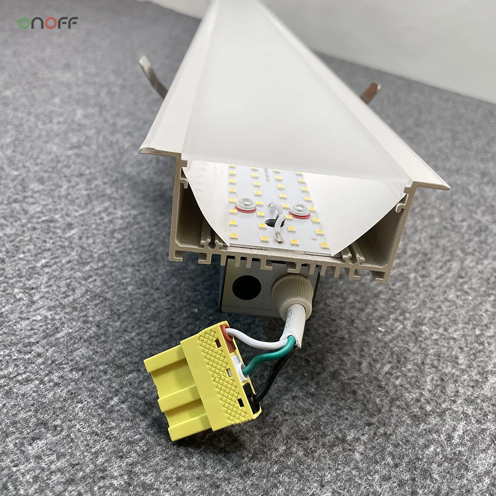 Office Meeting Room Embedded Linear Ceiling Light Recessed Linear Led ...