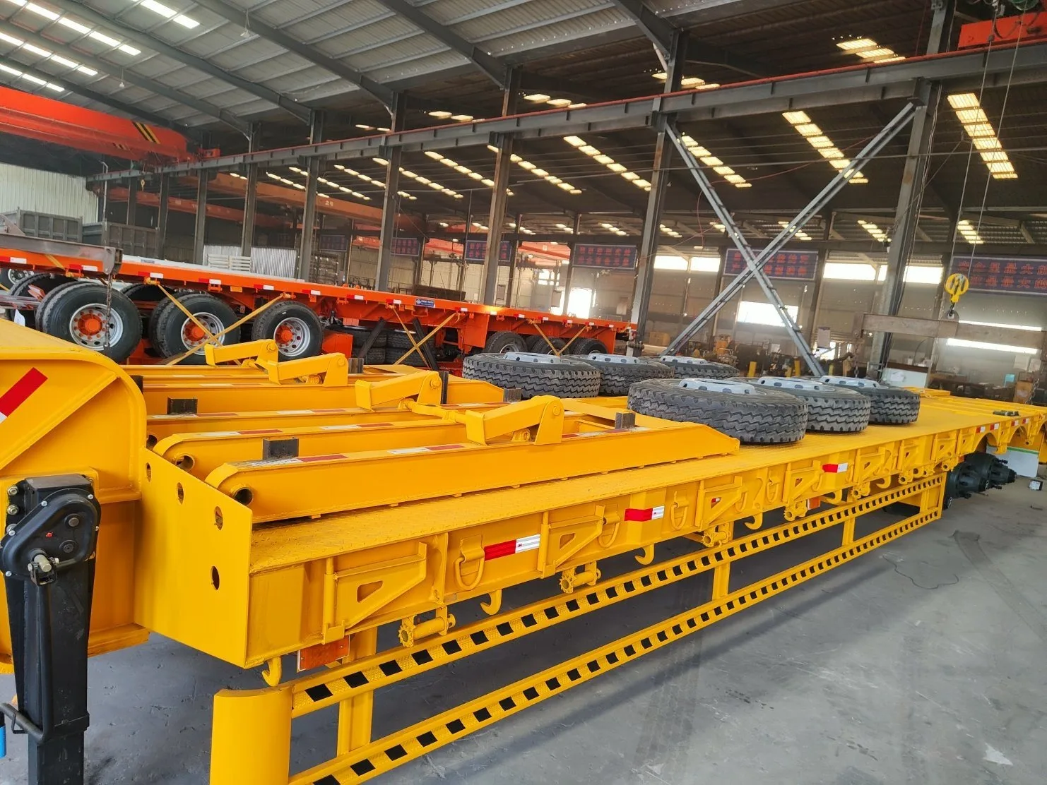 40ft Drop Side Wall Sidewall Board Bulk Fence Stake Van Curtain Box ...
