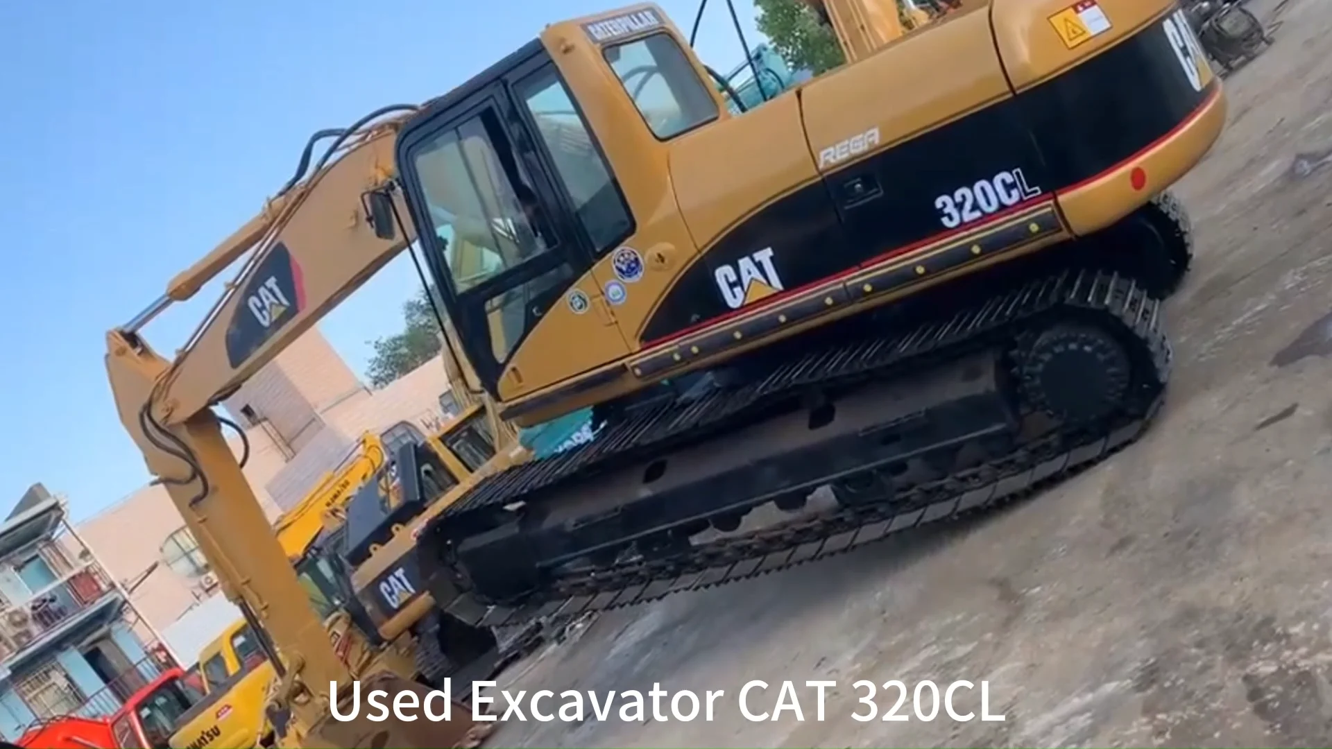 Original Color Caterpillar Excavator 320c 320cl Fairly Used Cat Machine ...