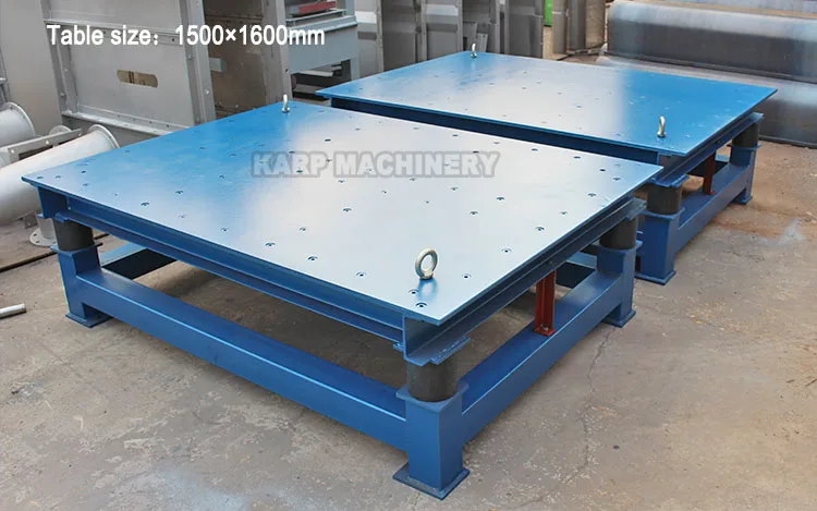 Concrete Mold Paving Electric Vibration Table & Tools for Concrete ...