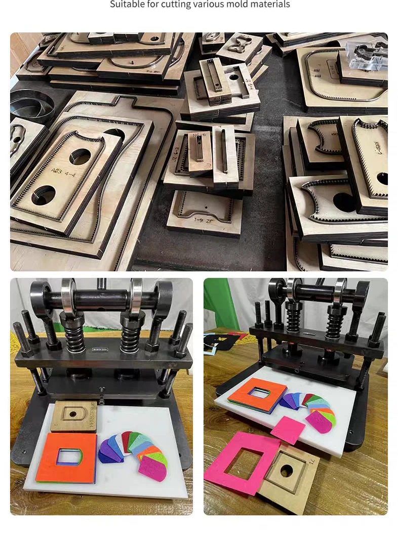 Commercial Small Die Cutting Machine for Cardboard & Leather