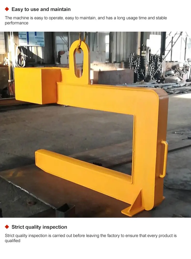 High Safety Heavy Duty C Hook Lifting Clamp Not Easily Rusted For Coil ...