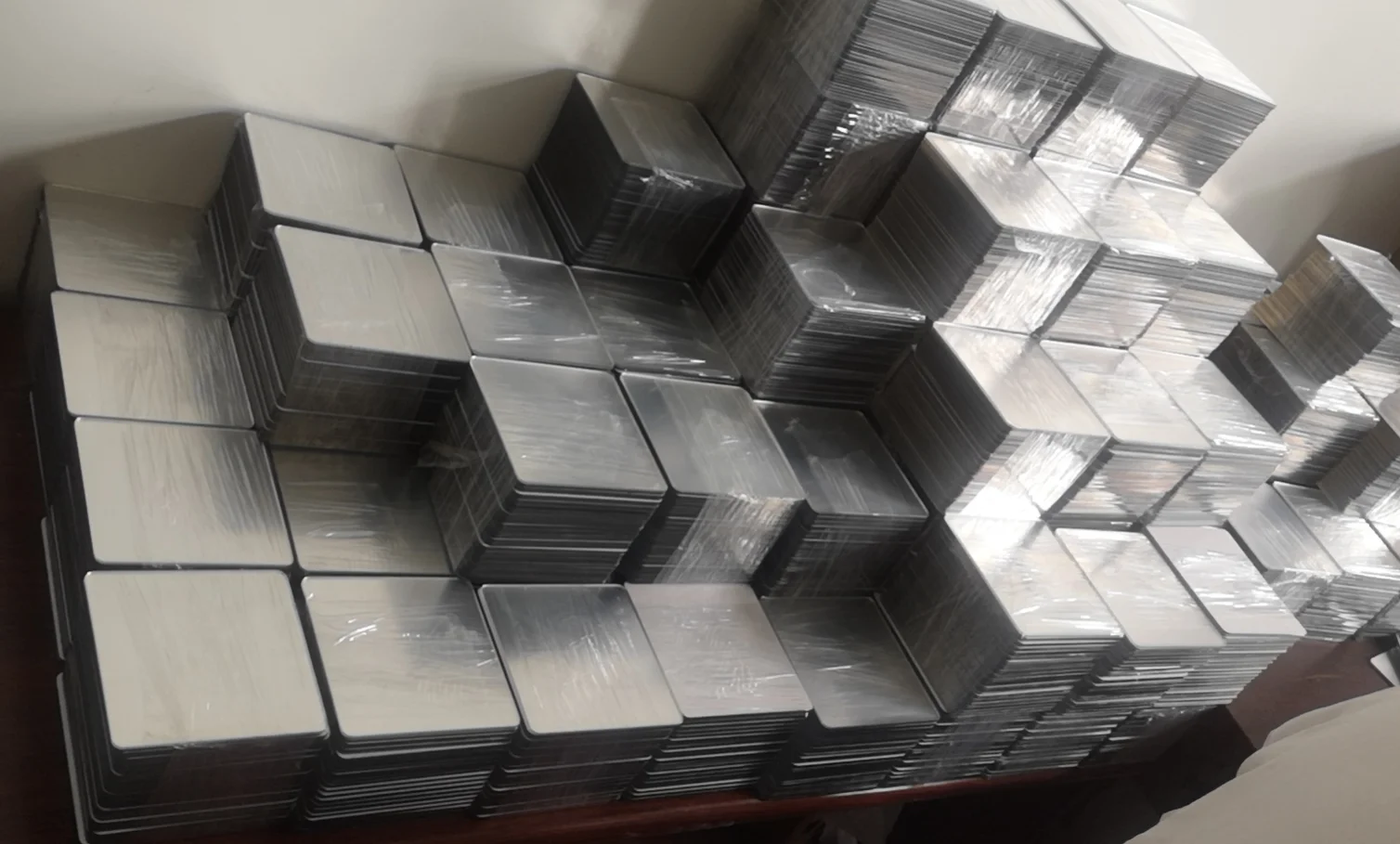 Spring Sign Double Side Two Way Golden Silver 4x8 Perspex Pmma Mirror ...