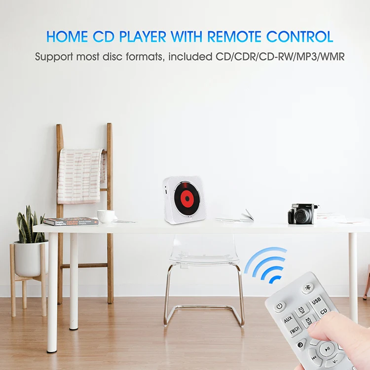 High Quality Remote Portable Radio Discman MP3 Home CD Players Karaoke ...