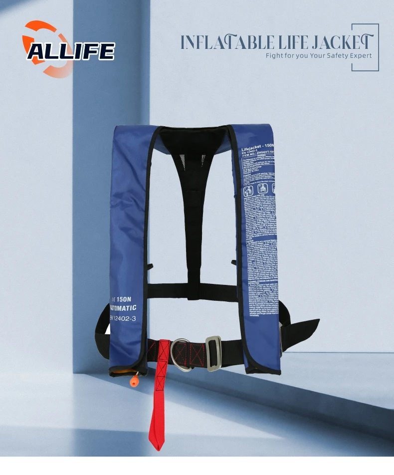 Solas Marine Buoyancy Life Vest 150N Automatic Manual Inflatable Life ...