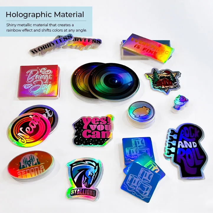 Custom Die Cut Vinyl Waterproof Stickers - Premium Quality