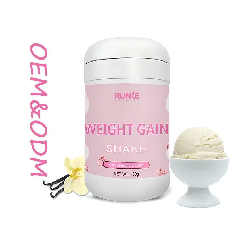 Milkshake strawberry flavor weight gain powder Private label OEM ...
