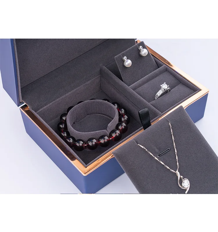 Custom Logo Led-jewelry-box Jewellery Jewelry Set Velvet Packaging ...
