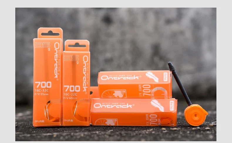 Ontrack Ultralight Bike Tpu Inner Tube 700c 18 23 25 28 32 Road Bicycle ...