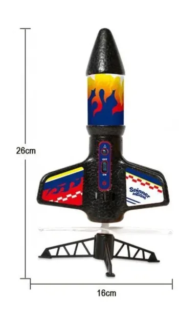 Kids Outdoor Electric Rocket Launcher Toy Electric Powered Flying Model ...