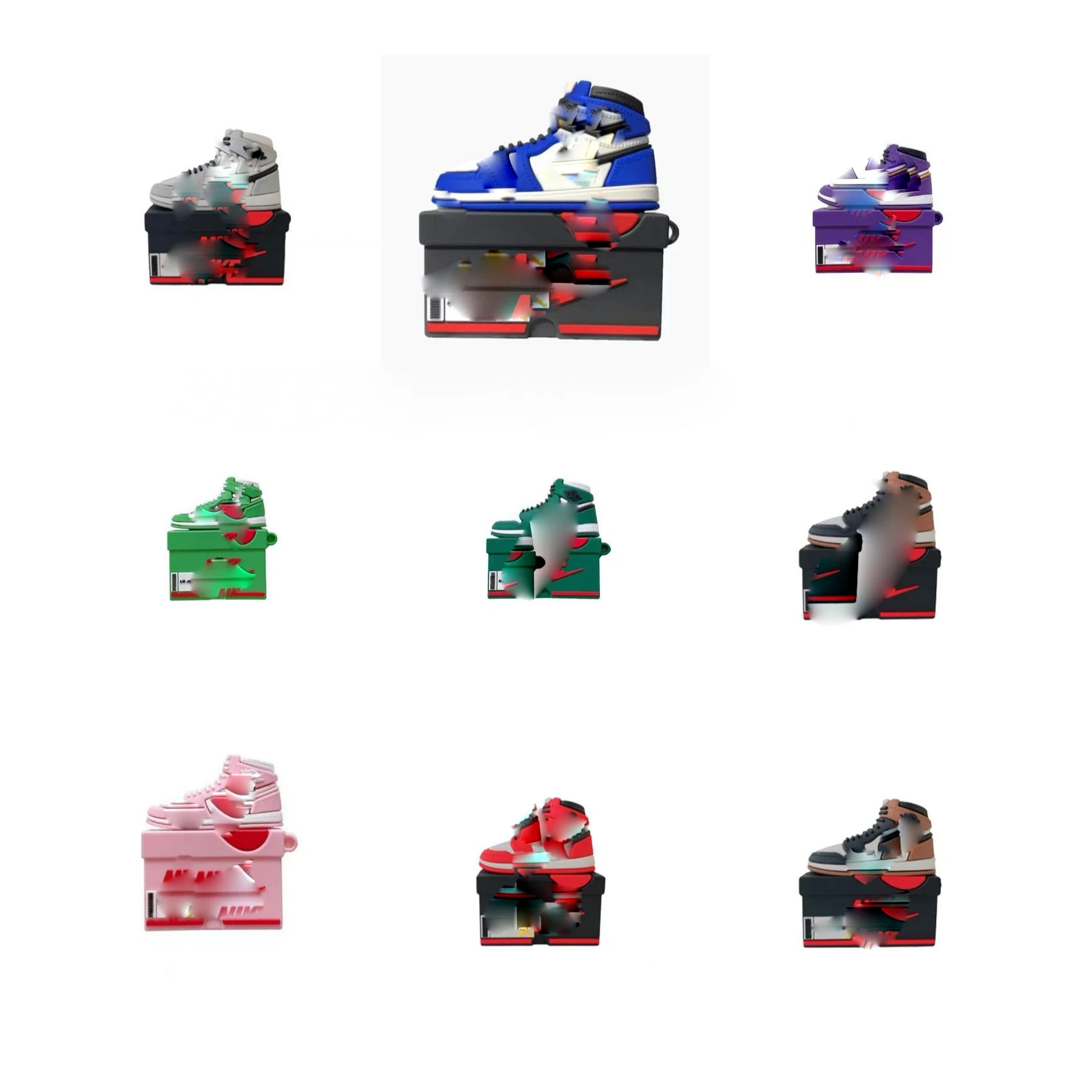 Luxury Brands Sneaker Design For Airpod Pro Case 3d Charging Silicone ...