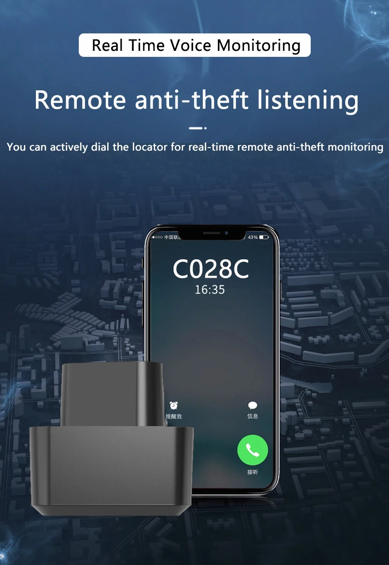 C028C OBD GPS Tracker - Plug and Play Truck Tracking