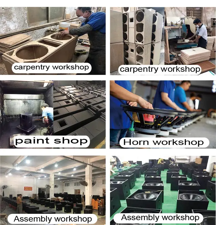 Sandy J10m Professional Powered Audio Line Array Speakers Oem