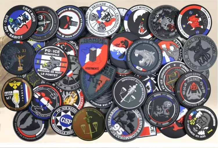 Uniform Scratch Grades Brigadier Gendarmerie PVC Patch