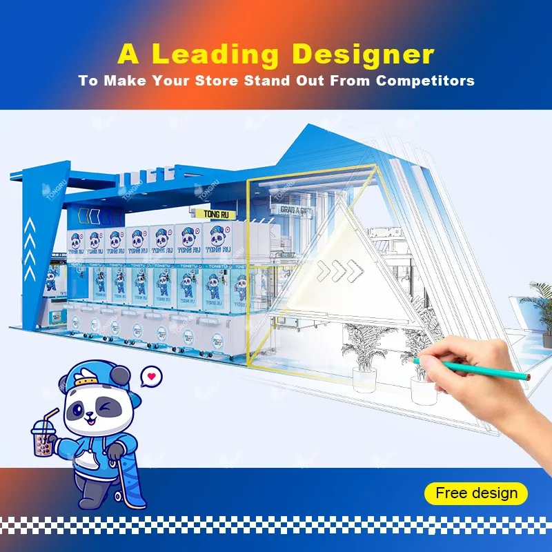 Crane Toy Machine Arcade Game Small Doll Vending Business Mini Bule ...