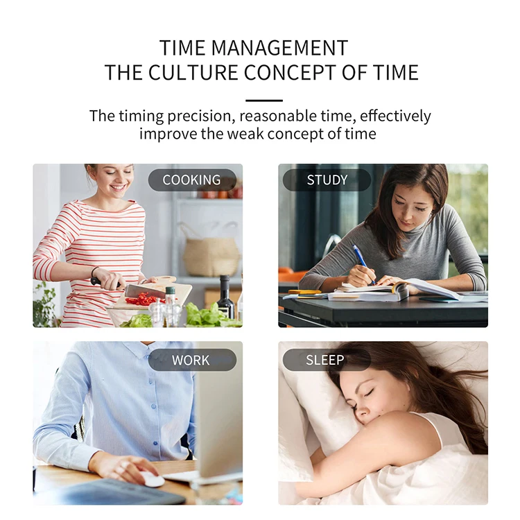 Hot Sale Kitchen Timer Easy Operation Square Countdown Timer Magnetic ...