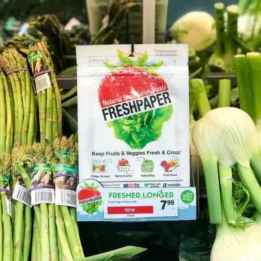 Freshpaper,Food Saver Sheets For Bread,Keep Baked Goods Fresh - Buy ...