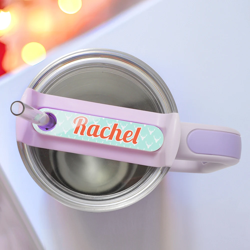 Personalized Sublimation Name Plates for 40 Oz Tumblers