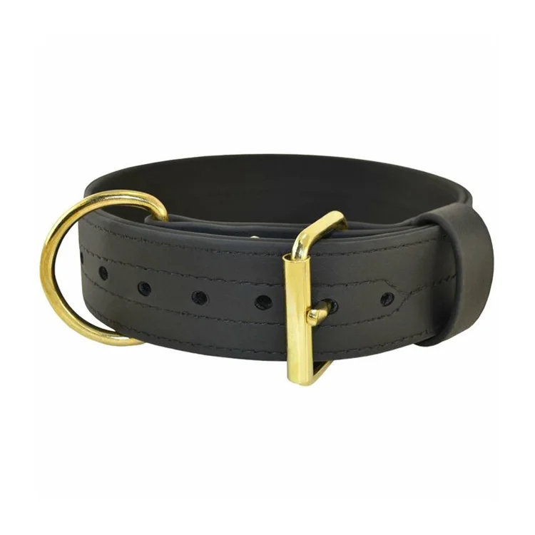 Double Layer Pvc Waterproof Dog Collar 2" Adjustable Durable Tactical ...