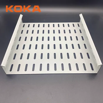 Galvanized Powder Coated White Gray Perforated Cable Tray - Buy White ...