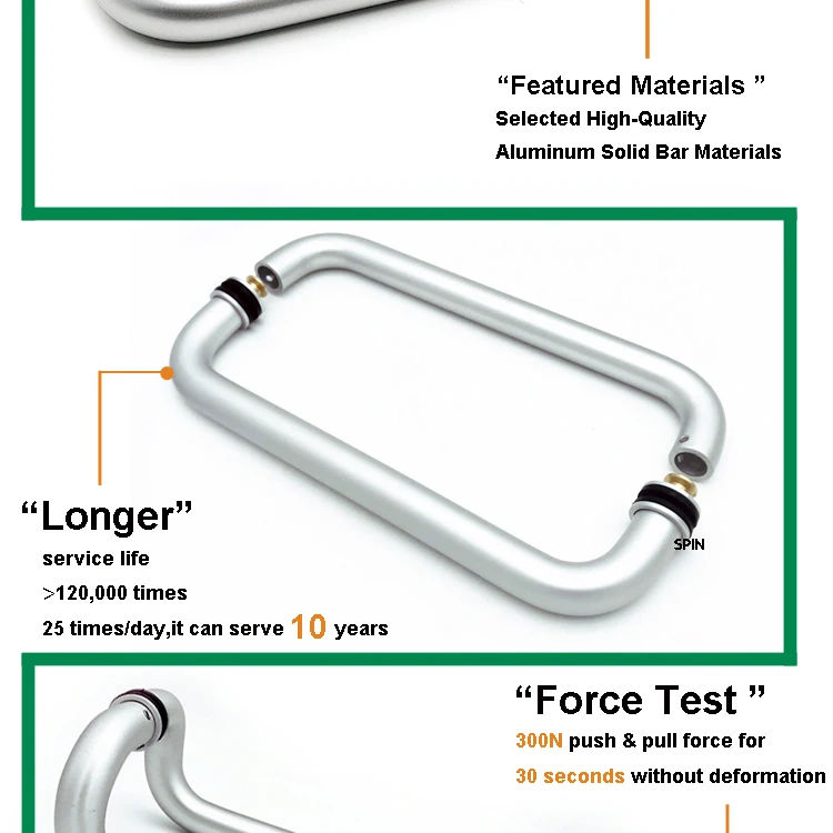 Miniature Threaded Sliding Door Metal Simple Flush Black Recessed ...