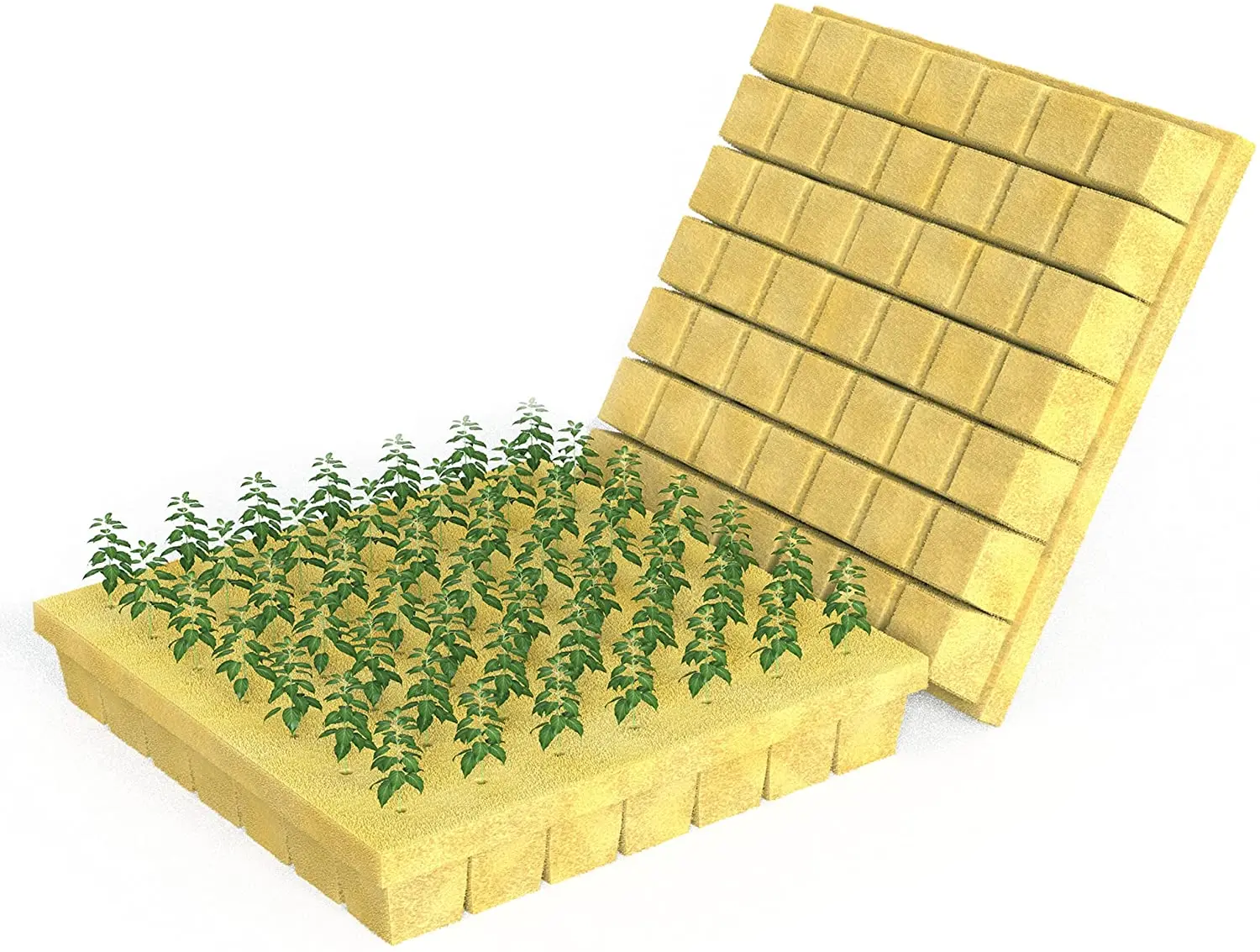 Wool Planting Cubes Droponic Nutrients Garden Growing System Hydroponic ... Wool Planting Cubes Droponic Nutrients Garden Growing System Hydroponic ...
