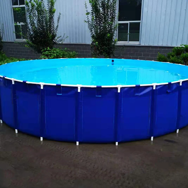 Wholesale Made Folding Round Pvc Flexible Water Storage Tanks For Fish ...